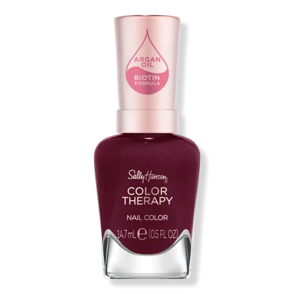 SALLY HANSEN Color Therapy Nail Polish Collection - Rise And Wine​